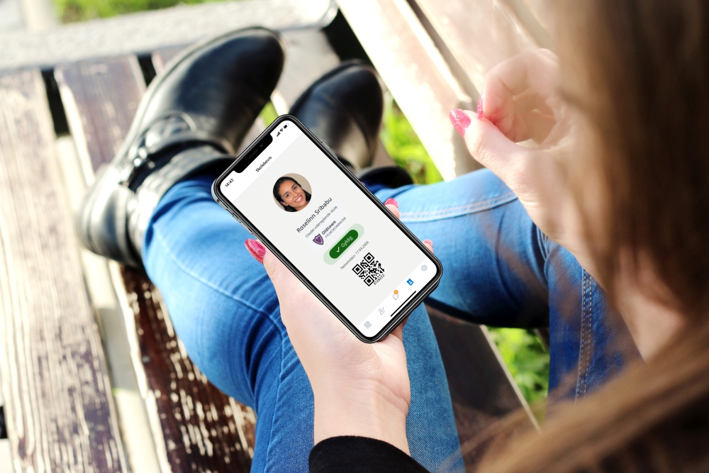 Bardufoss videregående bruker både skolebevis og QR-kode